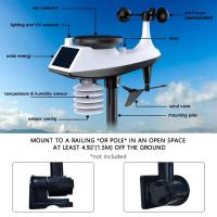 China Home Outdoor Wireless Automatic Weather Station Measures Wind Direction, Wind Speed And Rainfall Weather Forecast for sale