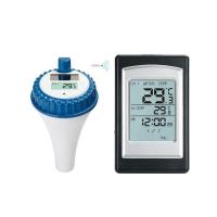China 7-15v Solar Floating Swimming Pool Thermometer For SPA And Outdoor Fish Pond Breeding for sale