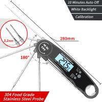 China Digital Meat Thermometer For BBQ Cooking Container Quantity 200/168pcs Kitchen Product for sale
