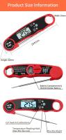 China Wireless Kitchen Food BBQ Meat Digital Thermometer And Waterproof For Cooking Mastery for sale