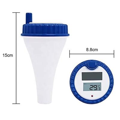 China Digital Floating Solar Swimming Pool Thermometer For Indoor And Outdoor Waterproof for sale