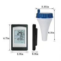 China Digital Floating Solar Swimming Pool Thermometer For Indoor And Outdoor Waterproof for sale