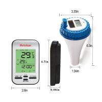China Supply Voltage Wireless Digital Water Thermometer For Swimming Pool Temperature 7-15v for sale