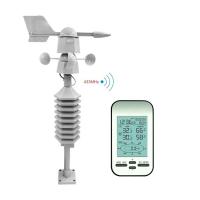 China Outdoor Environment Monitoring Weather Station With Wind Speed And Direction Sensor 1.2KG for sale