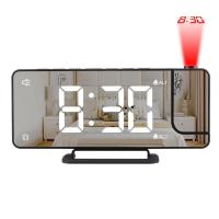 China Intelligent Home Small Digital Wireless Room Thermometer Projection Weather Station 185*24*77mm Size for sale