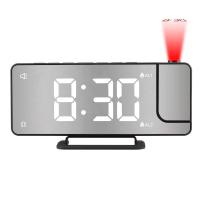 China Intelligent Home Small Digital Wireless Room Thermometer Projection Weather Station 185*24*77mm Size for sale