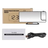 China Intelligent Home Small Digital Wireless Room Thermometer Projection Weather Station 185*24*77mm Size for sale