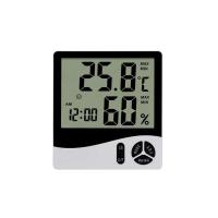 China WS1011 Mini Indoor LCD Digital Temperature Hygrometer Meter With Suction Iron / Hook Placement for sale