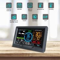 China Indoor Outdoor Weather Station Wireless With Humidity Temperature Barometer Receiver for sale