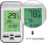 China Wireless Swimming Pool Solar Water Temperature Measurement Thermometer 0.5KG 66*120*22mm for sale