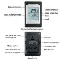 China WT0124 Customized End Wireless Swimming Pool Floating Thermometer Waterproof Long Lasting for sale
