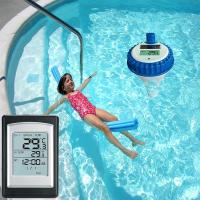 China WT0124 Customized End Wireless Swimming Pool Floating Thermometer Waterproof Long Lasting for sale