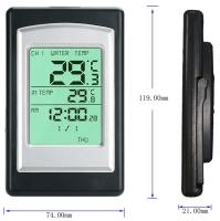 China 48s Data Update Solar Wireless Water Thermometer For Indoor And Outdoor Swimming Pools for sale