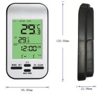 China OEM Portable Solar Pool Thermometer With Data Logger Outdoor Temperature Range -40 To 60 °C for sale