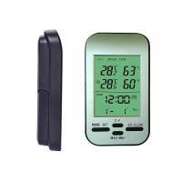 China Indoor Thermometer Hygrometer With Wireless Outdoor Temperature Sensor And LCD Display for sale