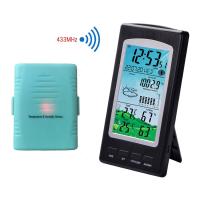 China Plan Your Day  Automatic Weather Forecast Digital House Thermometer Clock And Temperature Hygrometer for sale