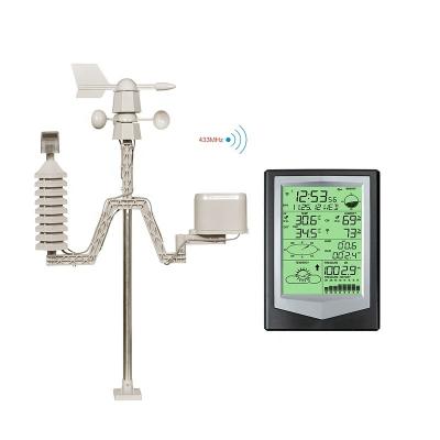 China Outdoor Wireless Weather Station For Accurate Wind Speed And Temperature Measurements for sale