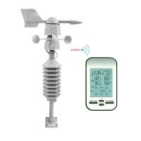 China Compact Automatic Weather Station With LCD Display And 433MHZ Transmission Frequency for sale