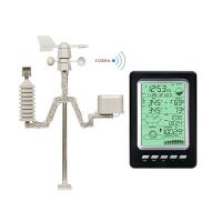 China Effortless Home Solar Weather Station with Professional Anemometer and Wi-Fi Forecast for sale