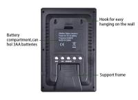 China 185*123*23mm Size Automatically Connect To Wireless Outdoor Weather Station With APP for sale