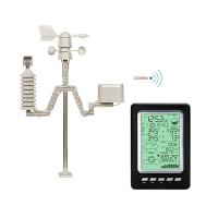 China Outdoor Weather Station With Wireless PC Terminal Temperature Humidity Wind Rain Solar for sale