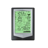 China Temperature Sensor Rain Gauge Weather Station For Indoor And Outdoor -40 To 60 ° C Range for sale