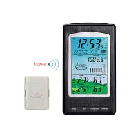 China Indoor And Outdoor Wireless Weather Station With Precision Temperature And Humidity Meter for sale