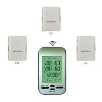China Accurate 3-In-1 Indoor Outdoor Hygro Thermometer Sensor Weather Station for sale