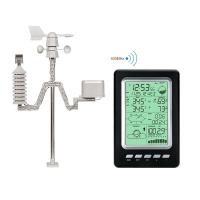 China Wireless Digital Weather Station Temperature Humidity Wind Rainfall Air Pressure for sale
