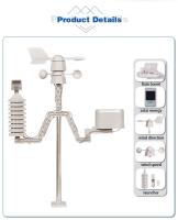 China WS3030 Solar Energy Wireless Weather Station Automatic Temperature Measurement For Outdoor for sale
