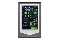 China Indoor Temperature Range 0 To 60 °C Solar WiFi Weather Station For Home Monitoring for sale