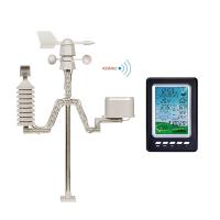 China OEM Rain Monitor Gauge Forecast Thermometer Professional Wifi Outdoor Data Logger for sale