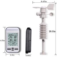 China Small Weather Station With Accurate Outdoor Wind Direction And Speed Measurement for sale