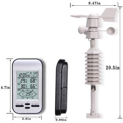 China Small Weather Station With Accurate Outdoor Wind Direction And Speed Measurement for sale