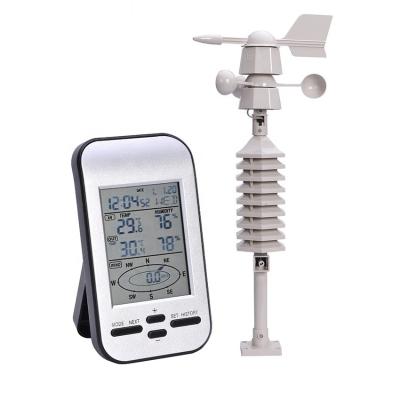 China Customized Support Indoor And Outdoor Wireless Small Wind Direction And Wind Speed Weather Station for sale