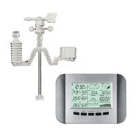 China Wireless Indoor And Outdoor Thermometer With Solar Sensor Temperature Accuracy ±1.0°C for sale
