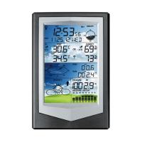 China Home Outdoor Wireless Weather Station With Color Display And Temperature Forecast -40 to 60 ° C for sale