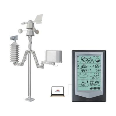 China Indoor/Outdoor Humidity Range 20% To 90% In Multifunctional Automatic Weather Station for sale