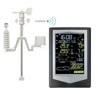 China Outdoor Solar Wifi Weather Station For Measuring Wind Rainfall And Humidity Levels for sale