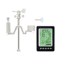 China Wireless Outdoor Weather Station With Wind Speed Range Of 0-50m/S And Weight Of 1.8KG for sale