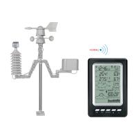 China Weather Station Internet Wireless With Outdoor Sensor Rain Gauge Wind Gauge 1.8KG for sale