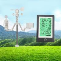 China High Definition Ambient Weather WS-1050A Smart Weather Station With WiFi Remote Monitoring LCD HD Display for sale