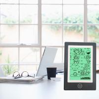 China High Definition Ambient Weather WS-1050A Smart Weather Station With WiFi Remote Monitoring LCD HD Display for sale