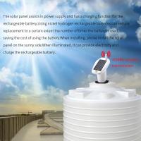 China Ultrasonic Liquid Level Meter Multi Function Household Water Tank Water Level Meter Alarm Function for sale