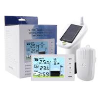China Ultrasonic Liquid Level Meter Multi Function Household Water Tank Water Level Meter Alarm Function for sale