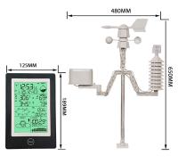 China Indoor Temperature Range 0 To 60 ° C Wireless Automatic Weather Station For Weather Enthusiasts for sale