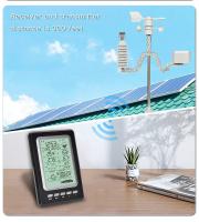 China Customized Wireless Outdoor Automatic Weather Station For Monitoring Of Temperature And Humidity for sale