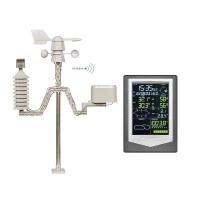 China Wireless Home Clock Thermohygrometer With Automatic Weather Forecast And Color Display for sale