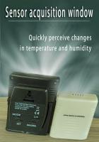 China Indoor Electronic Thermo Hygrometer Sensor Meter -40 To 60 ° C Outdoor Temperature Range for sale