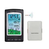 China Sensor Color Screen Clock Thermohygrometer Wifi Thermometer Hygrometer for sale